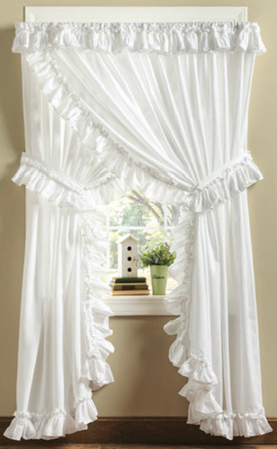 Priscilla Ruffled Curtain – The Curtain Cottage